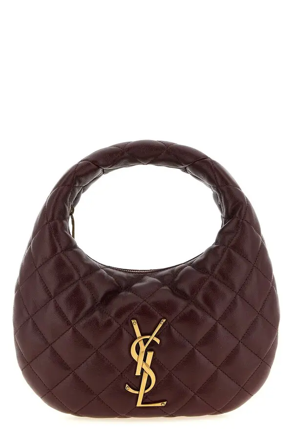 Saint Laurent Icarino Baby Handbag - Bordeaux