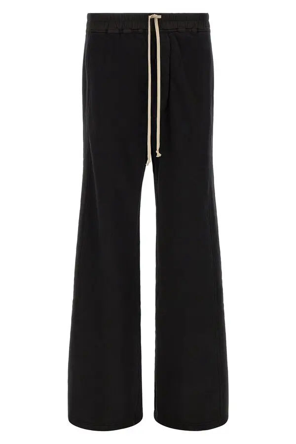 Rick Owens Wide Pusher Trousers - Black