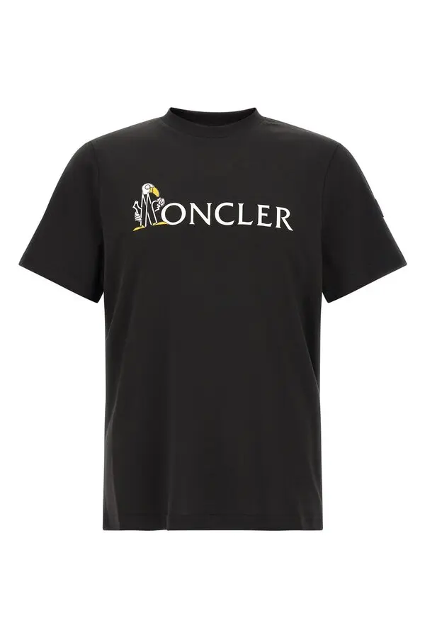 Moncler Mascot Logo T-shirt - Black