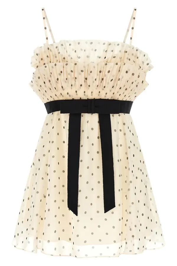 Zimmermann Polka Dot Silk Blend Top