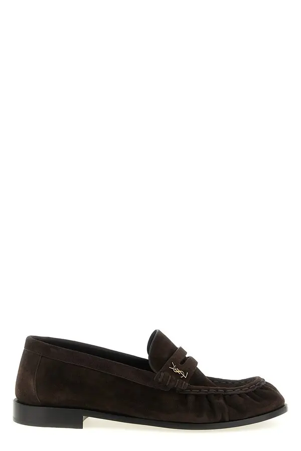 Saint Laurent Le Loafer' Loafers - Brown