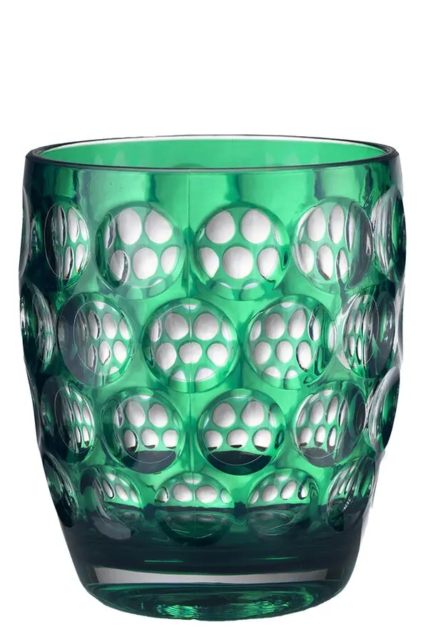 MARIO LUCA GIUSTI Lente' Low Glass 400 Ml - Green