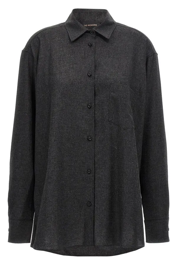 Andamane Georgiana Wool Blend Shirt