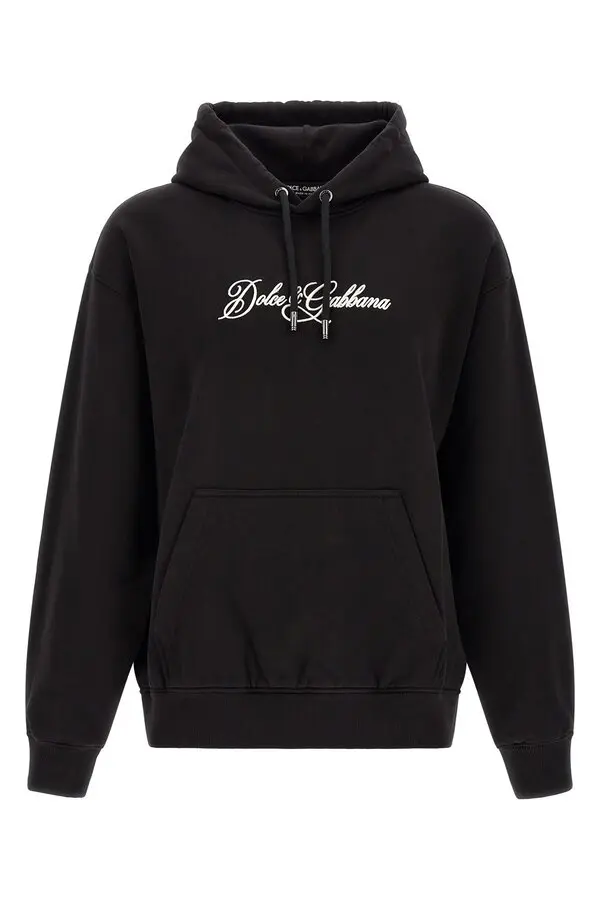 Dolce & Gabbana Logo Embroidery Hoodie