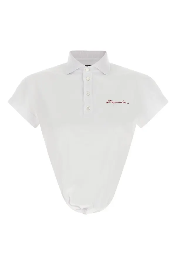 Dsquared2 Deep Cut Just Right Fit' Polo Shirt