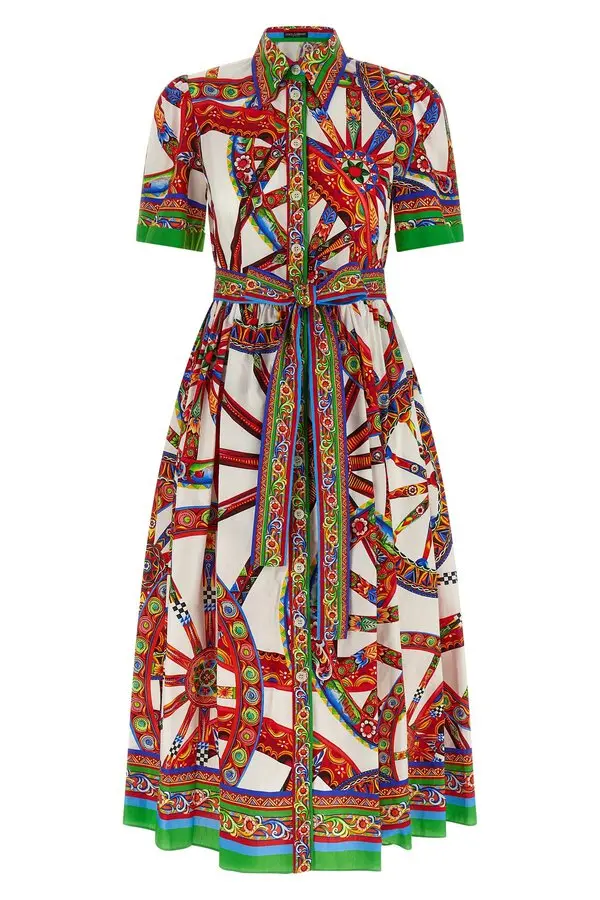 Dolce & Gabbana Carretto Print Dress