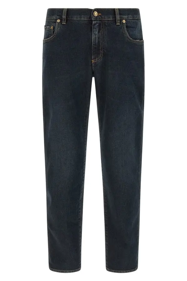 Dolce & Gabbana Logo Plaque Jeans