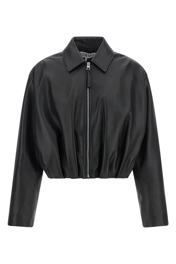 Loewe Nappa Leather Jacket - Black