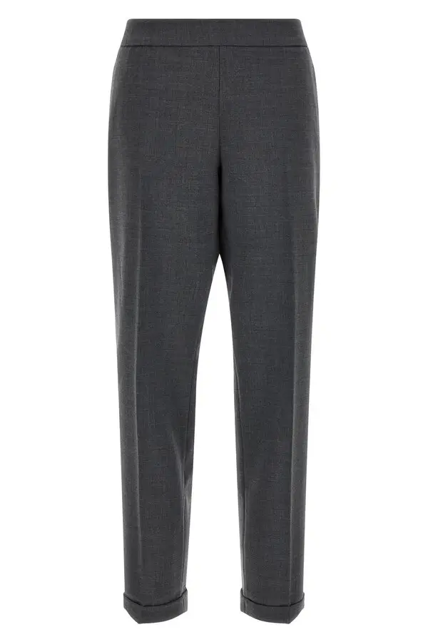 Alberto Biani Cropped Tailored Trousers