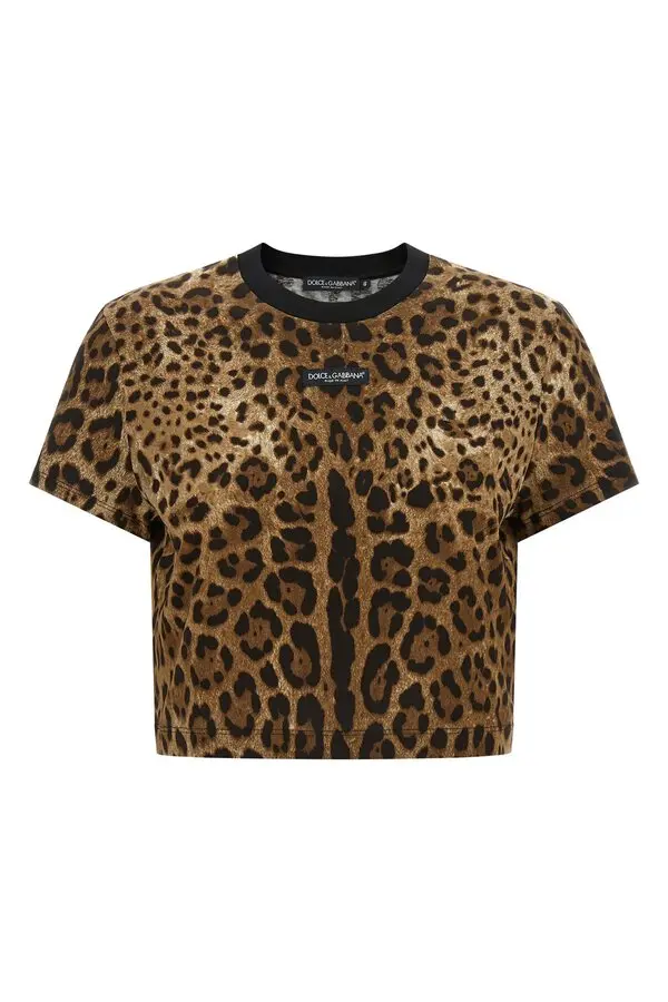 Dolce & Gabbana Leo Cropped T-shirt