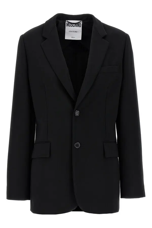 Moschino Single-breasted Martingale Blazer