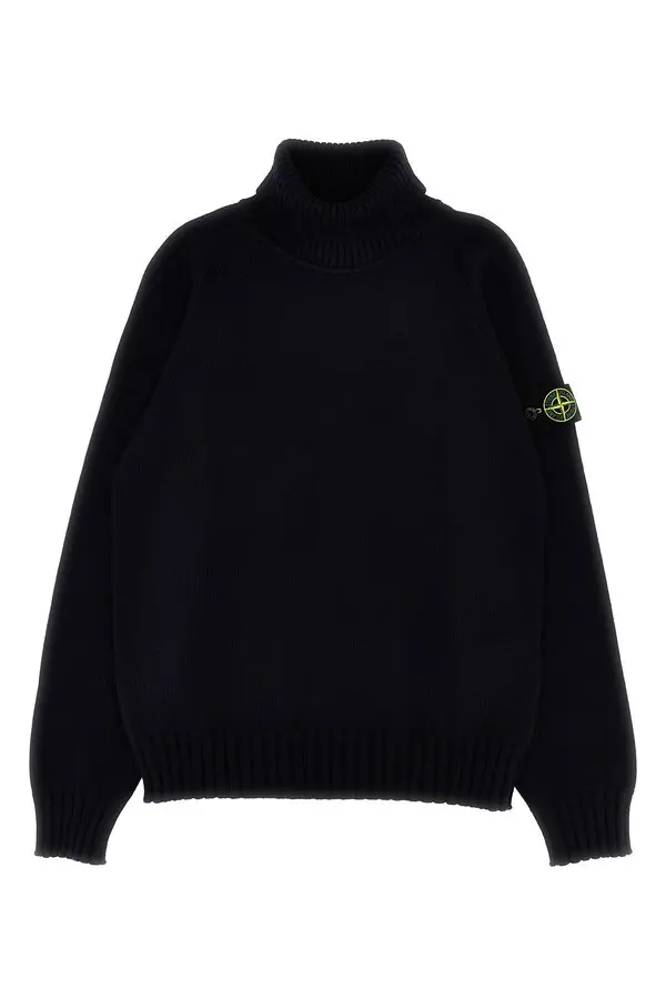 Stone Island Logo Badge Sweater