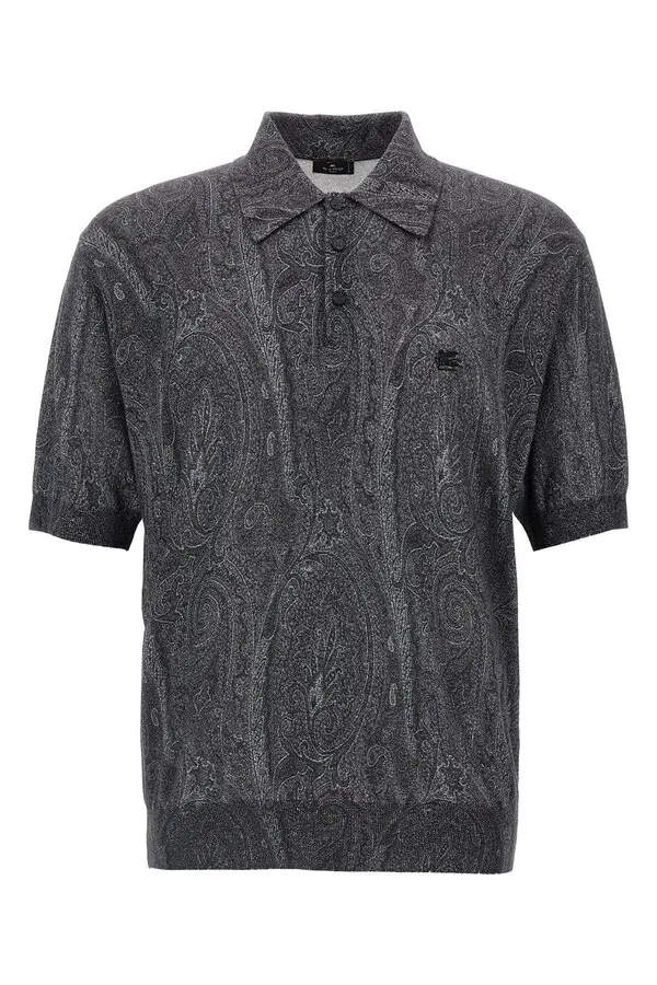 Etro Paisley' Polo Shirt