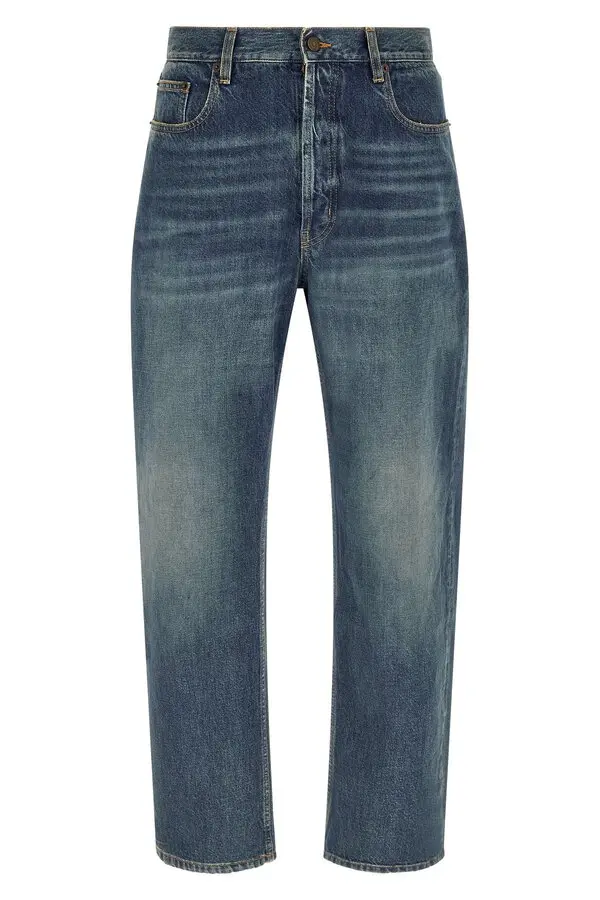 Saint Laurent Straight Leg Jeans