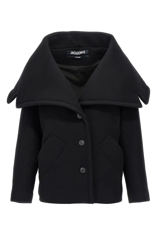Jacquemus Le Caban Caruso Wool Coat