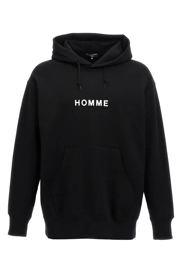 COMME DES GARҪONS HOMME Logo Print Hoodie