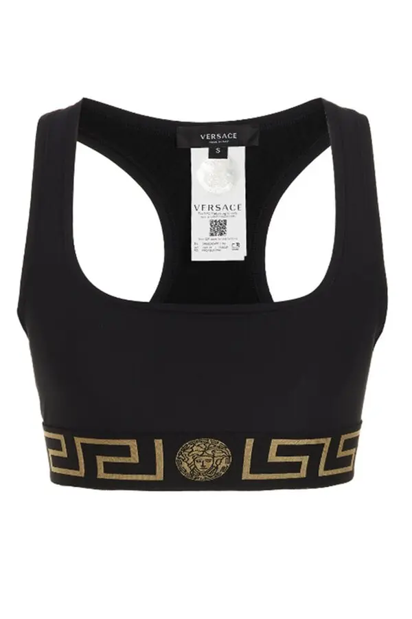 Versace Medusa' Sports Top - Black