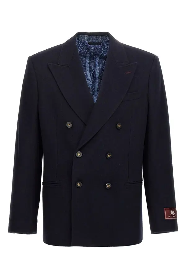 Etro Decorative Basting' Blazer