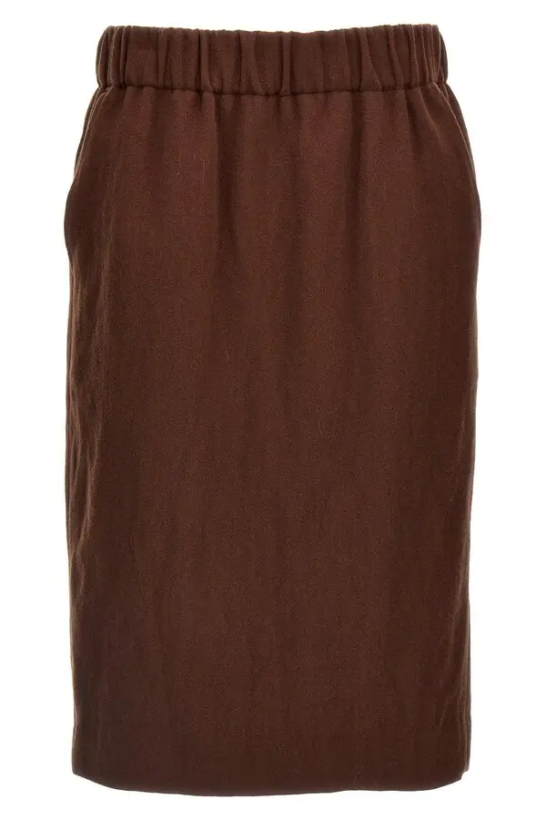 Dries Van Noten Safya Skirt - Brown