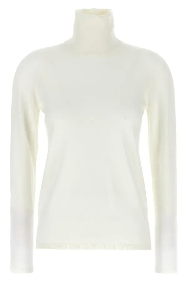 Max Mara Saluto Wool Sweater - White