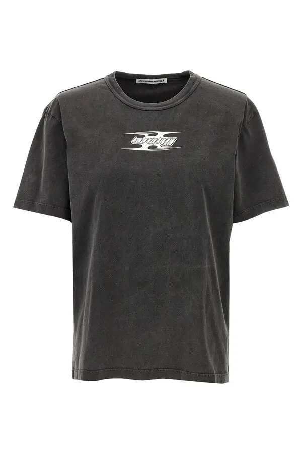 Alexander Wang Logo Cotton T-shirt