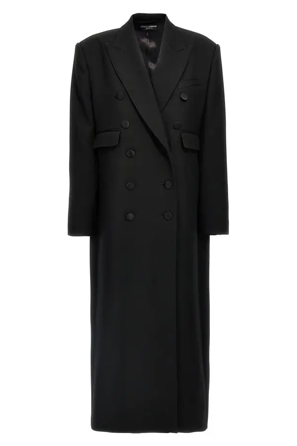 Dolce & Gabbana Long Tuxedo Coat