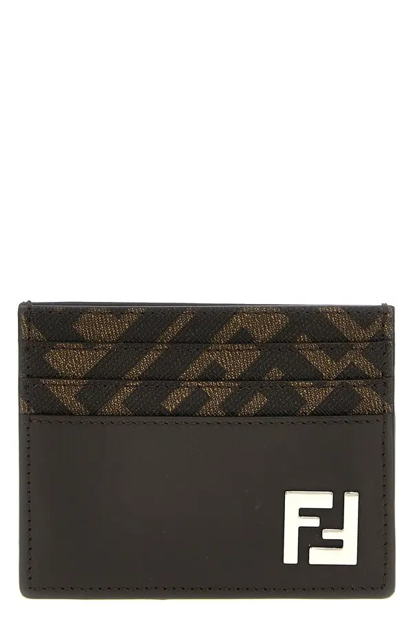 Fendi Squared Ff' Card Holder