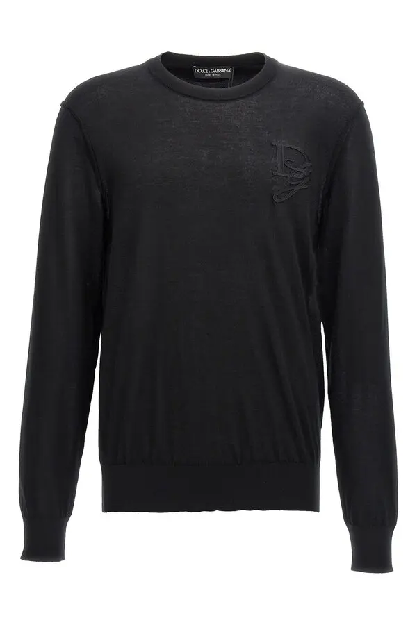 Dolce & Gabbana Logo Embroidery Sweater