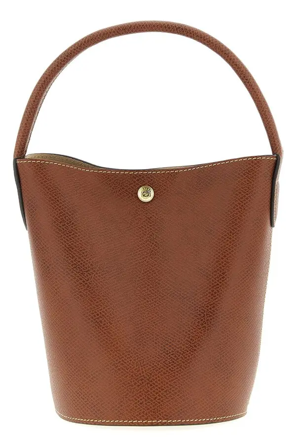 Longchamp S Épure Bucket Bag - Brown