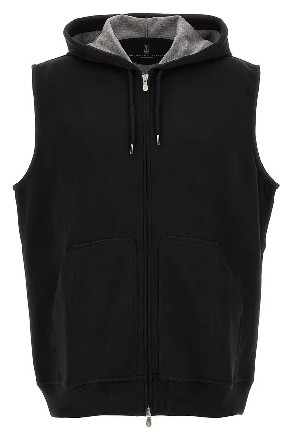 Brunello Cucinelli Hooded Waistcoat