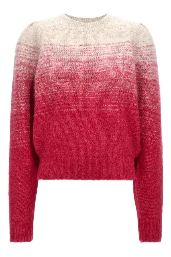 MARANT ETOILE Peytona Alpaca Blend Sweater - Fuchsia