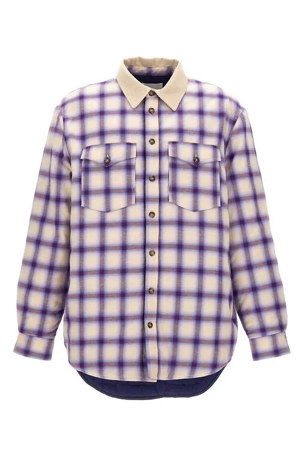 MARANT Steeve Checked Cotton Jacket
