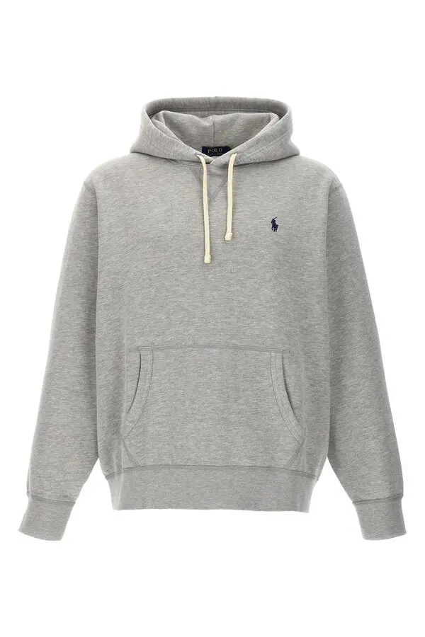 Polo Ralph Lauren Logo Hoodie - Gray
