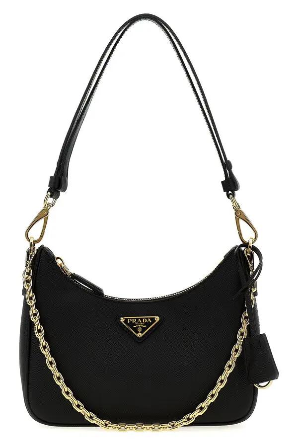 Prada Re-edition Mini Handbag - Black