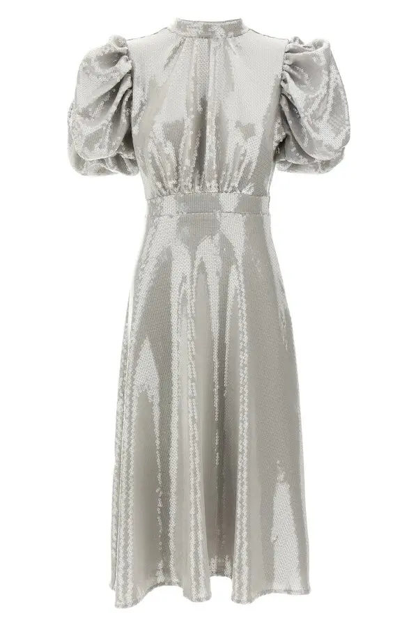 ROTATE BY BIRGER CHRISTENSEN Sequin Midi Dress