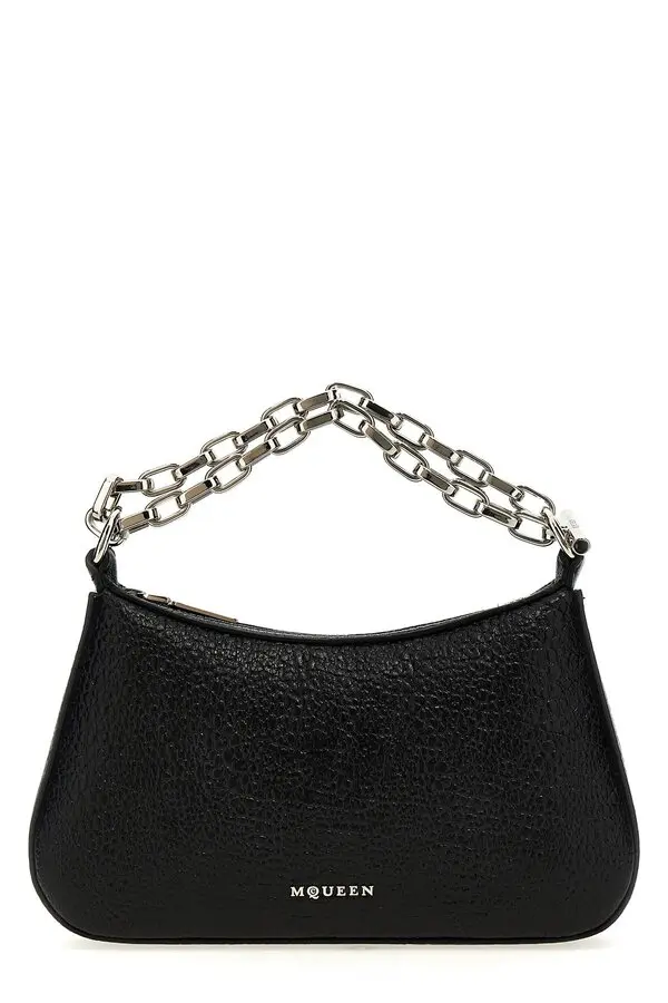 Alexander McQueen T-bar Mini Handbag - Black