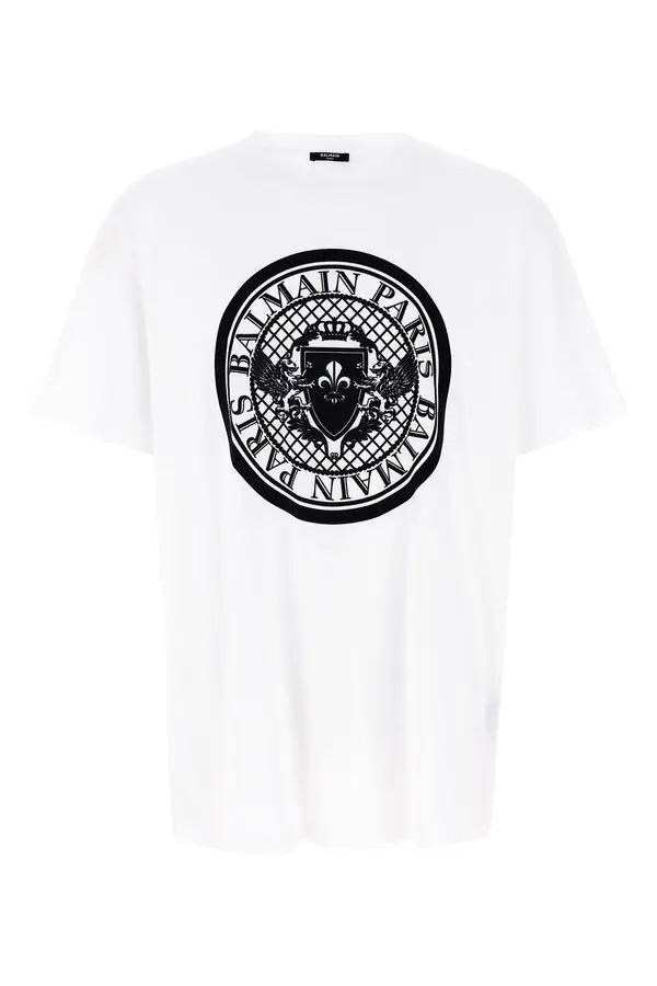 Balmain Velvet Logo T-shirt