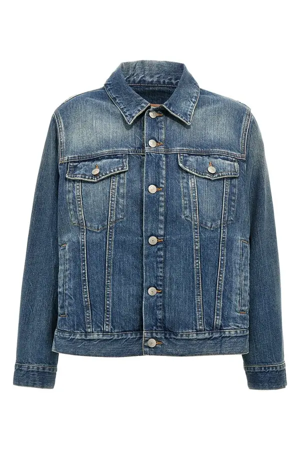 MAISON MARGIELA Layered Denim Jacket