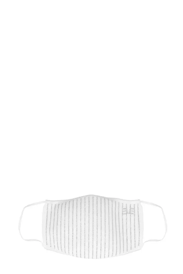 Ermanno Scervino Washable And Reusable Yarn Mask - Black