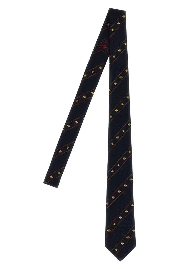 Gucci The Labour Silk Neck Tie