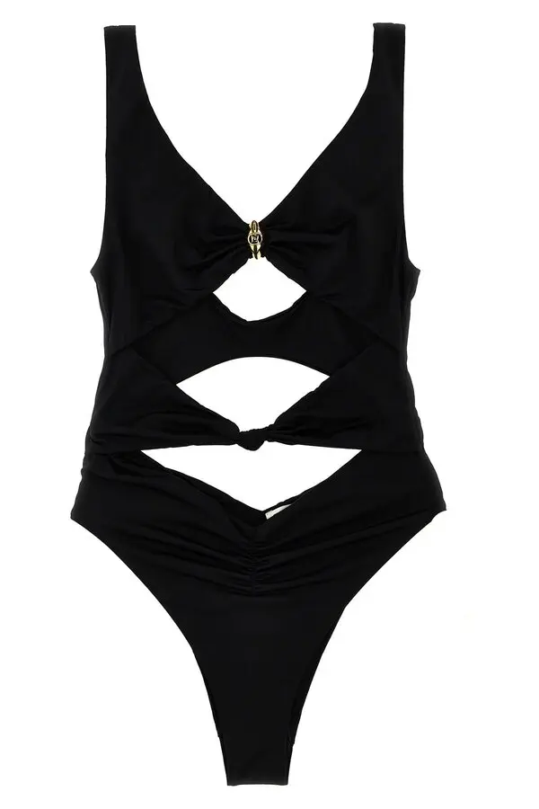 Elisabetta Franchi Knot One-piece Swimsuit