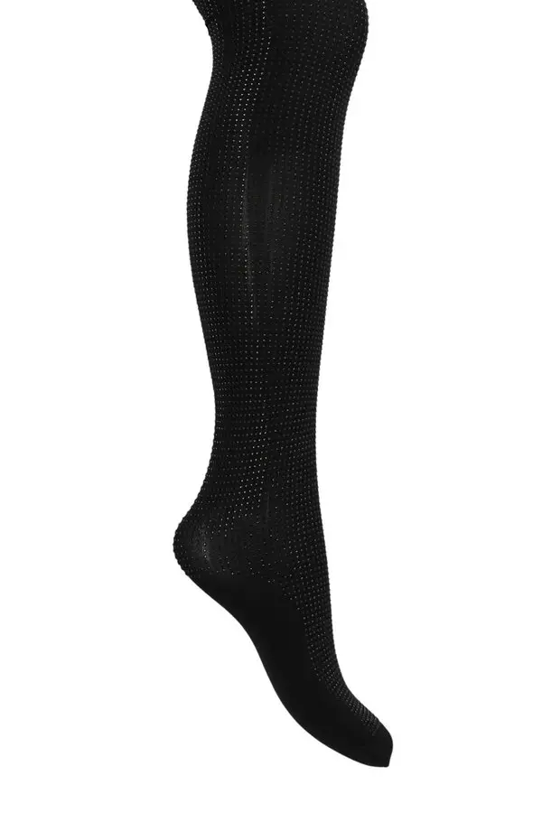 Wolford X Rossi Studs Tights - Black
