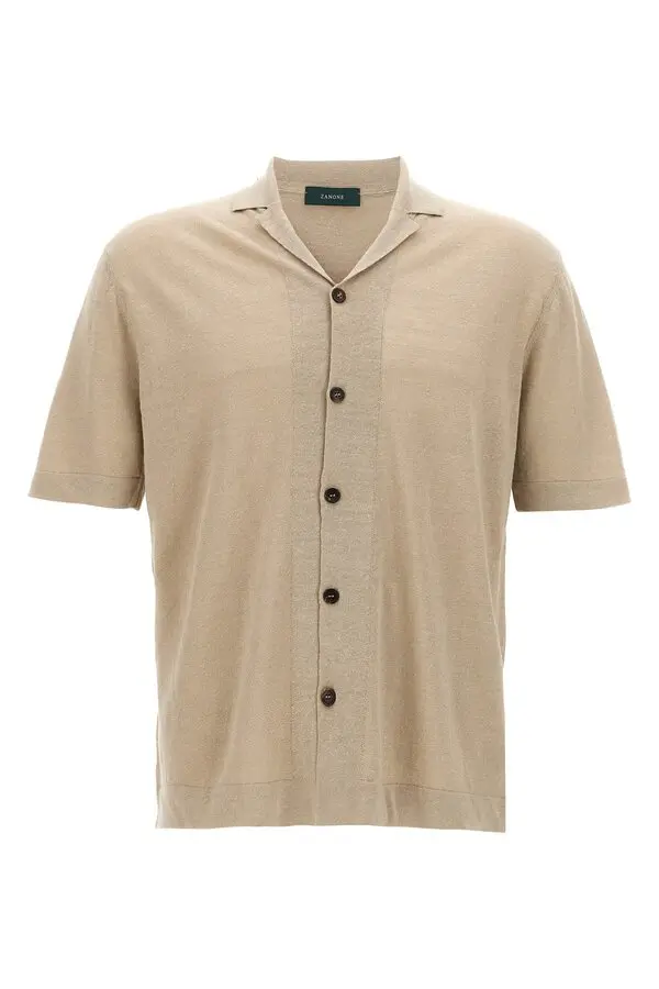ZANONE Linen Shirt