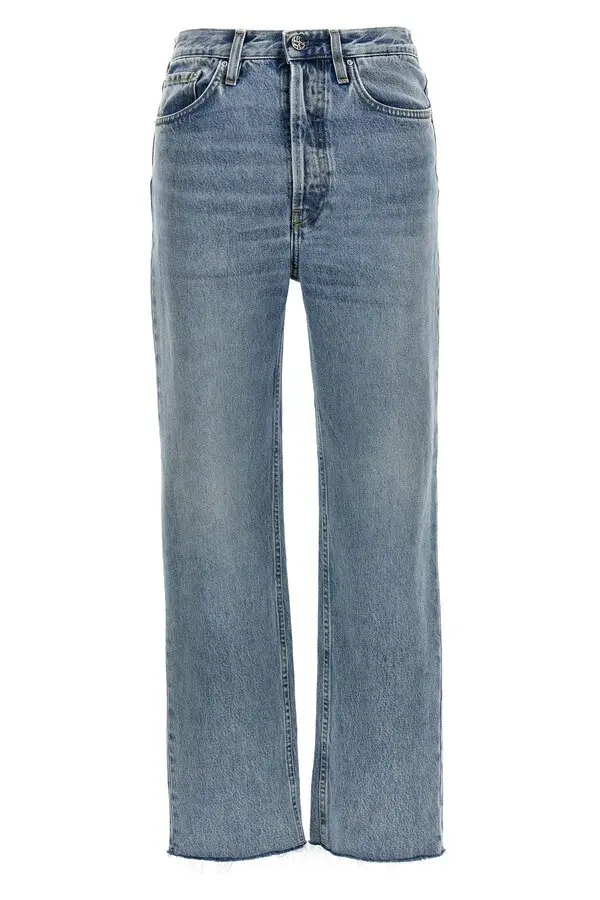 TOTEME Straight Leg Denim Jeans