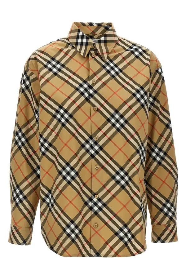 Burberry Check Cotton Shirt
