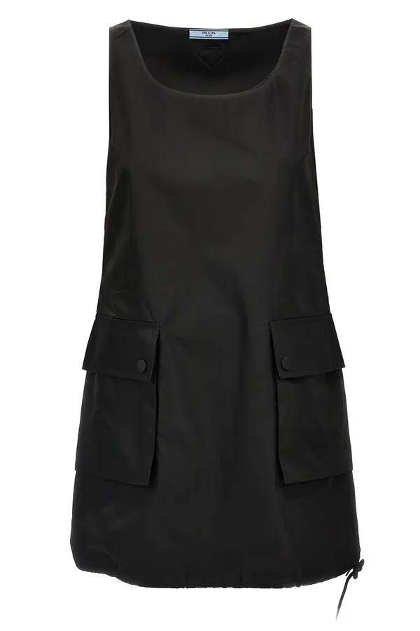 Prada Re-nylon Mini Dress