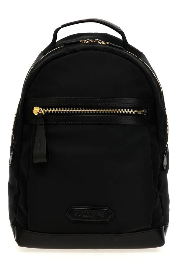 TOM FORD Logo Backpack - Black