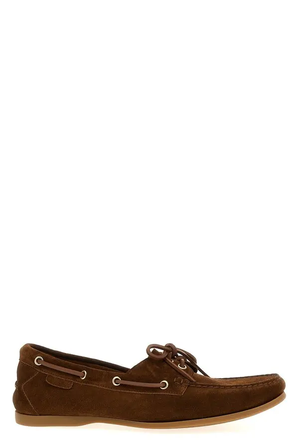 TOM FORD Robin Suede Boat Shoe