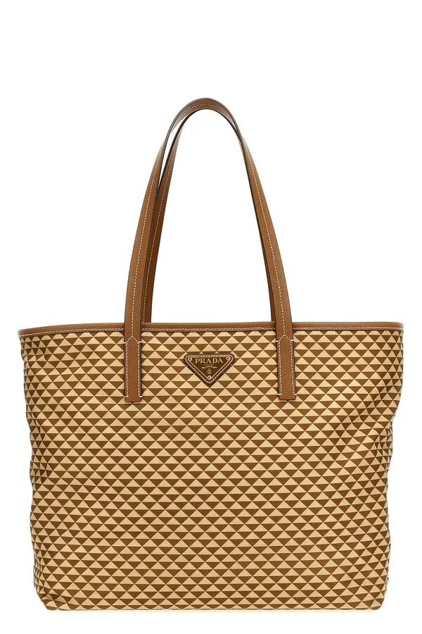 Prada Symbole Shopping Bag - Multi