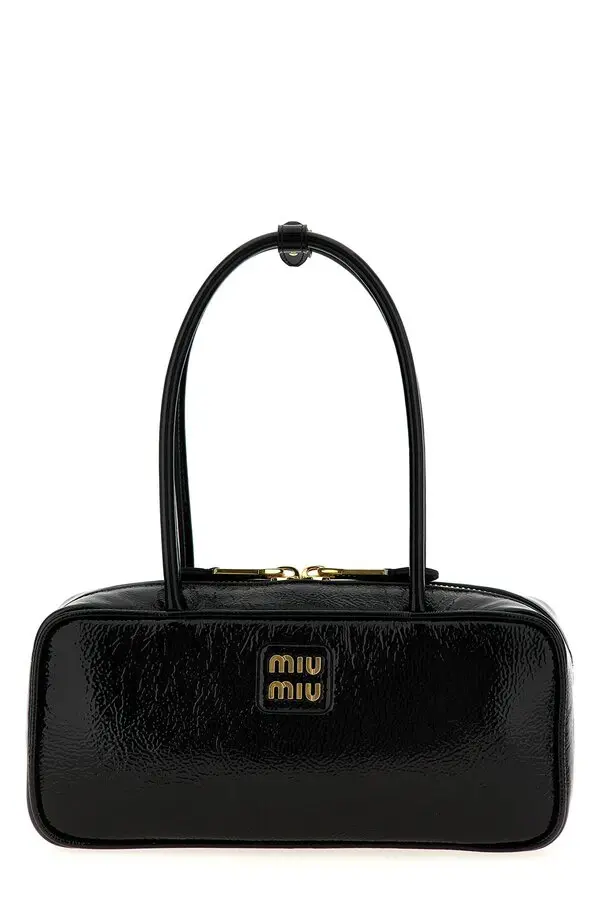 Miu Miu Trunk Hand Bag - Black